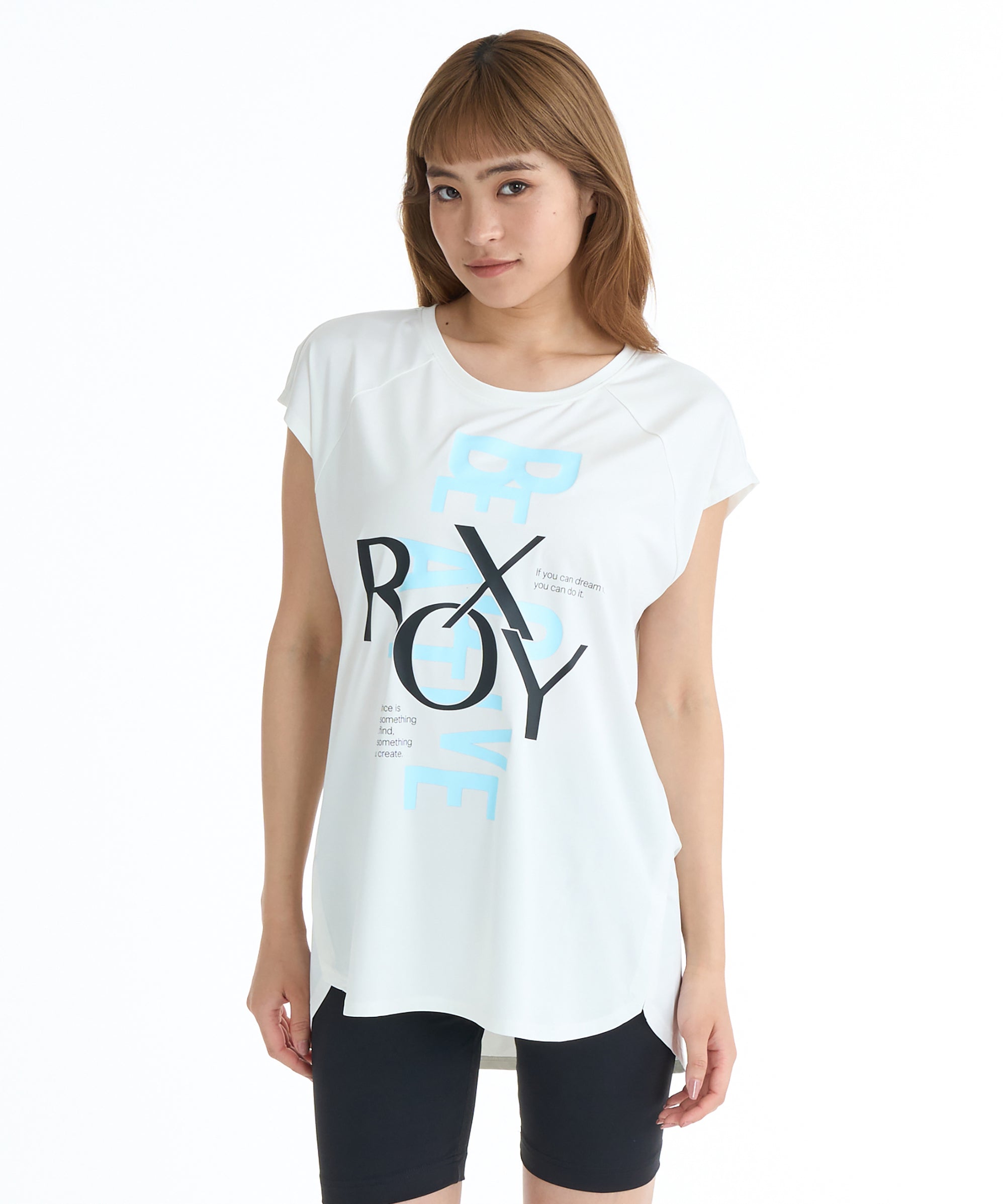 ROXY FITNESS OWN YOUR PACE Tシャツ /水陸両用/UVカット/Quik Dry 【2026年春夏モデル】