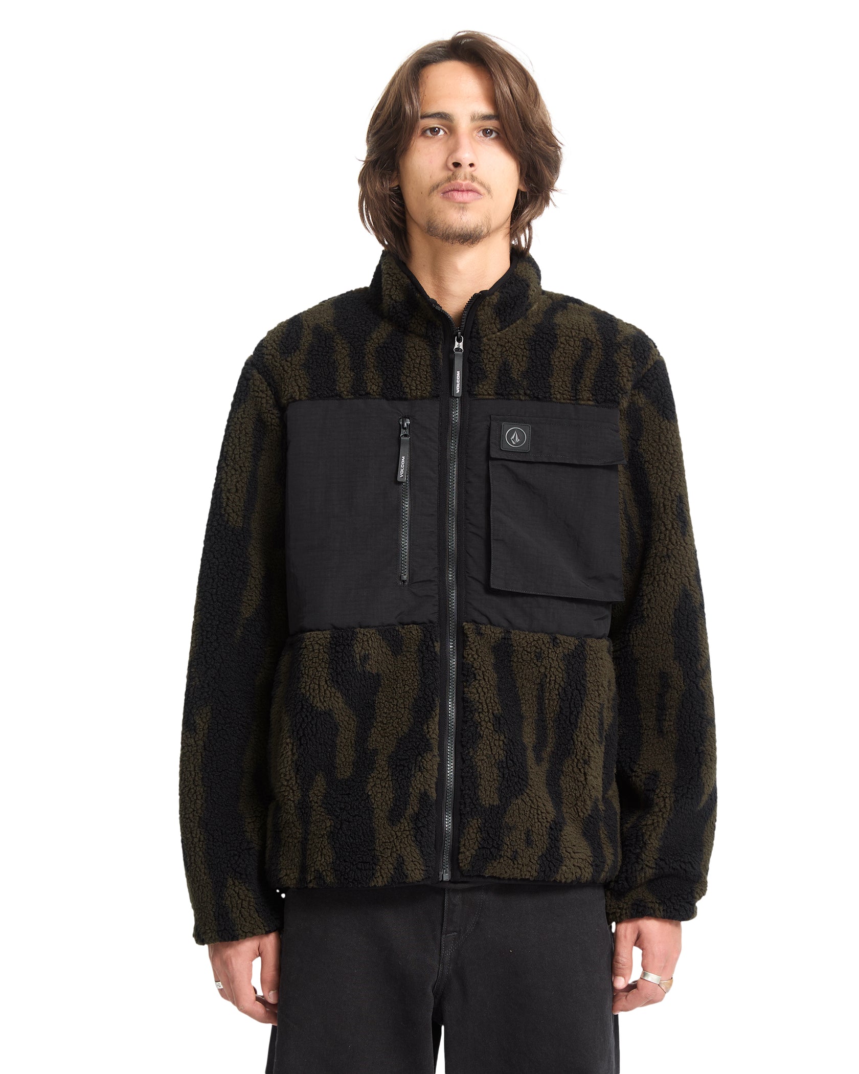 VOLCOM メンズ STORM STONE ZIP フルジップ