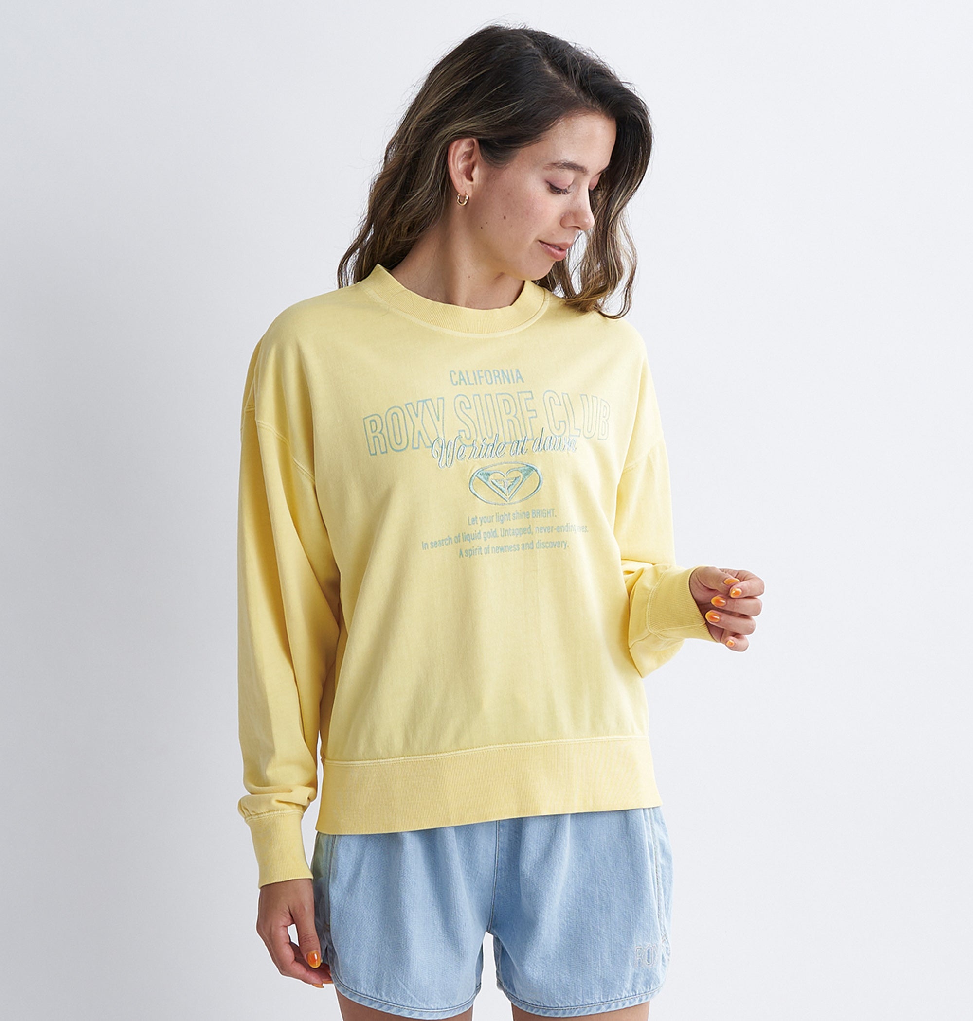 【OUTLET FAMILY SALE】Roxy SURF CLUB L/S ウィメンズ 長袖Tシャツ ヴィンテージライク