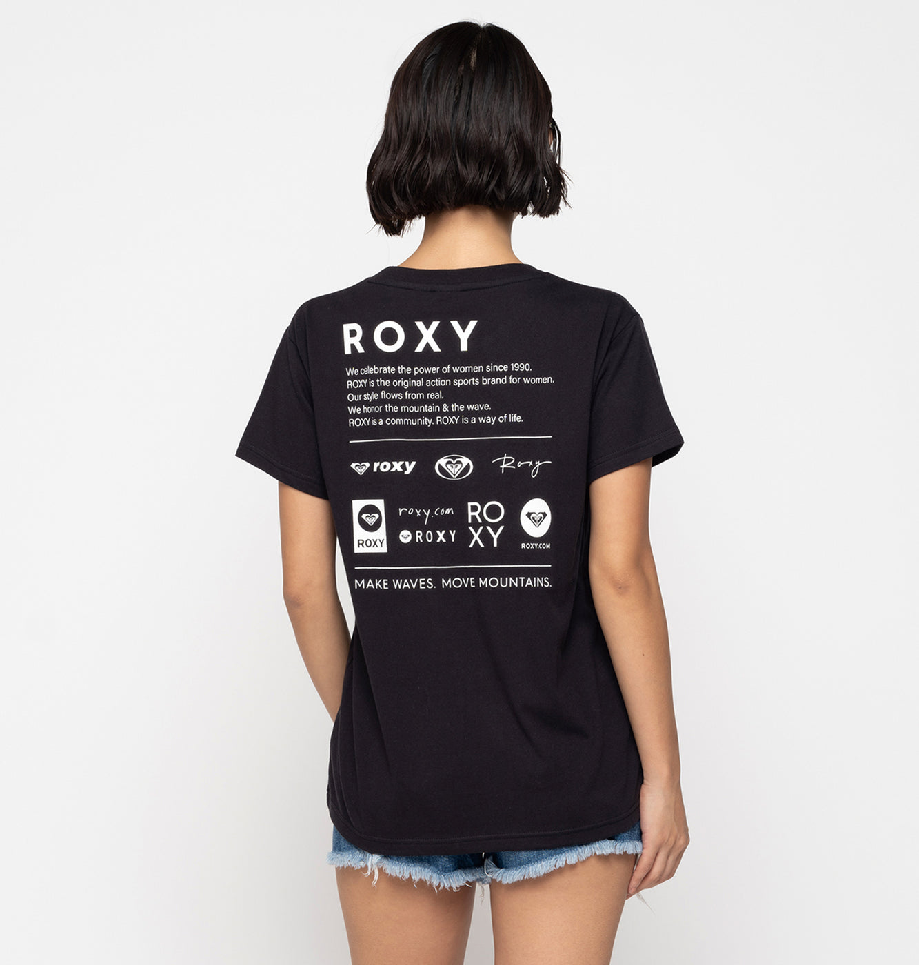 【OUTLET】Roxy HERITAGE LOGOS ウィメンズ 半袖Tシャツ ヒストリカルロゴ