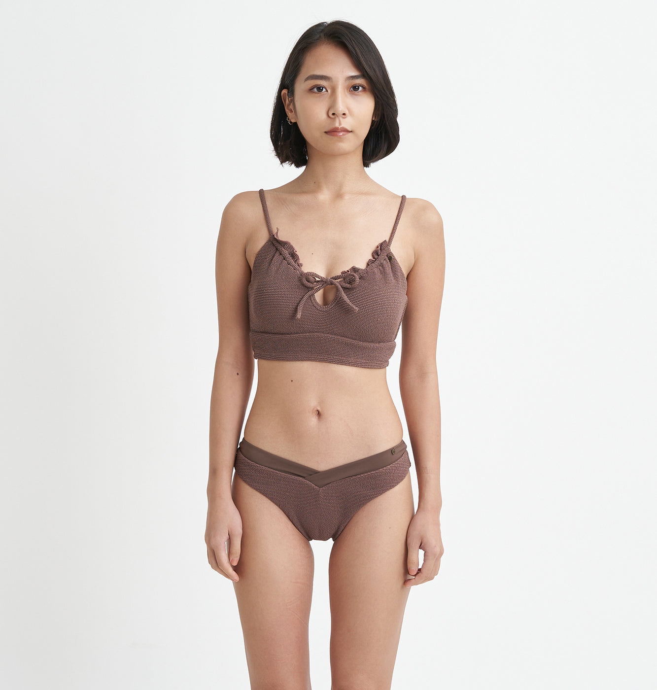 【OUTLET】Roxy PLENTY TOP ビキニトップ【Coral Collection 2023】